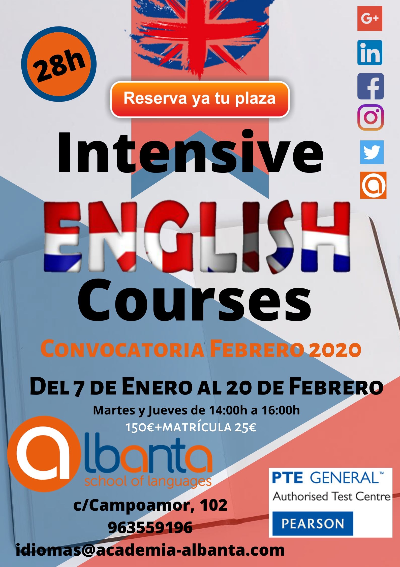 Intensive English Courses – Academia Albanta